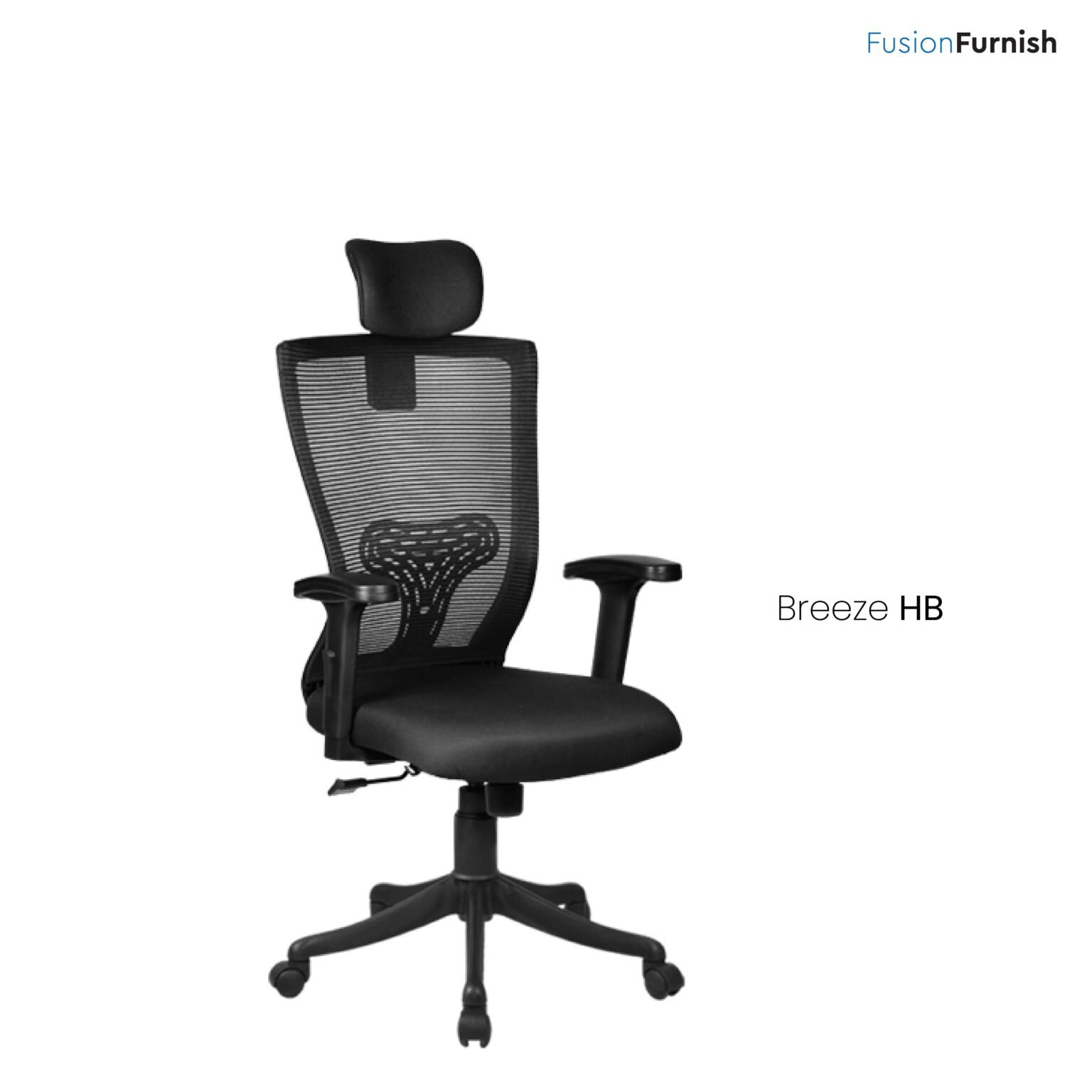 Breeze Series Office Chair - Lumbar Support & Air Circulation | Fusion ...
